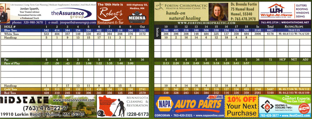 Course Details - Shamrock Golf Course